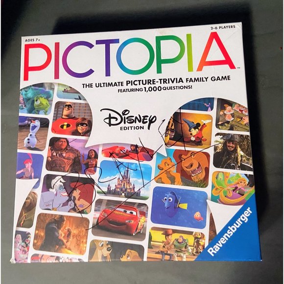 Disney | Games | Pictopia Disney Edition Trivia Board Game Family 00 ...